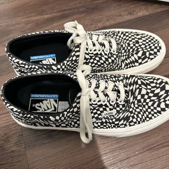 Vans | Shoes | Mens Black And White Design Vans | Poshmark